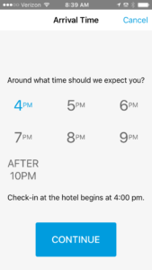 Hilton Online Check in and Select Your Room in App - The Frugal South