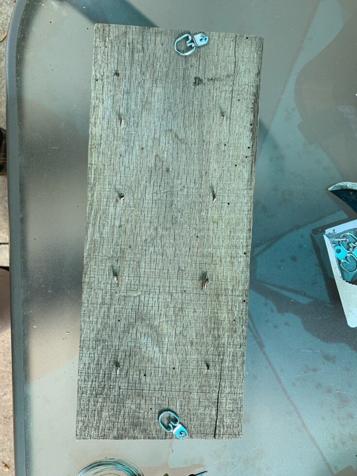 DIY House Number Sign- The Frugal South